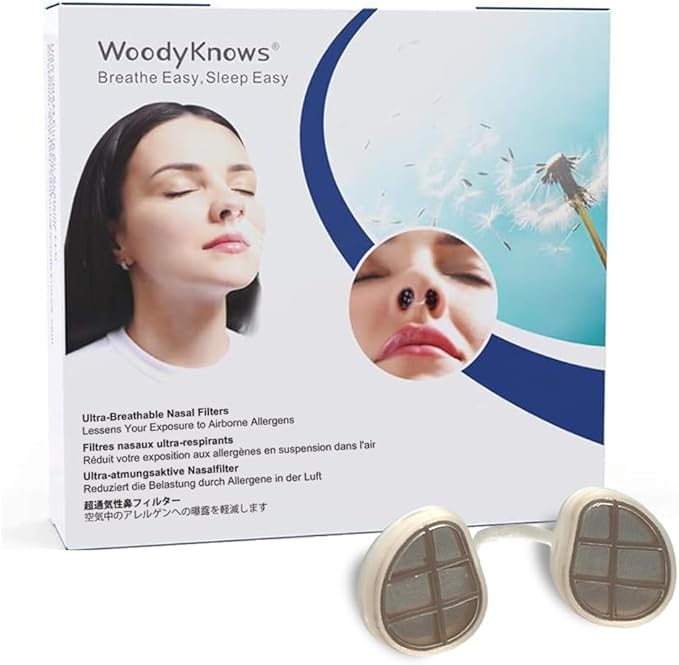 Ultra Breathable Nasal Filters Reduce Allergies